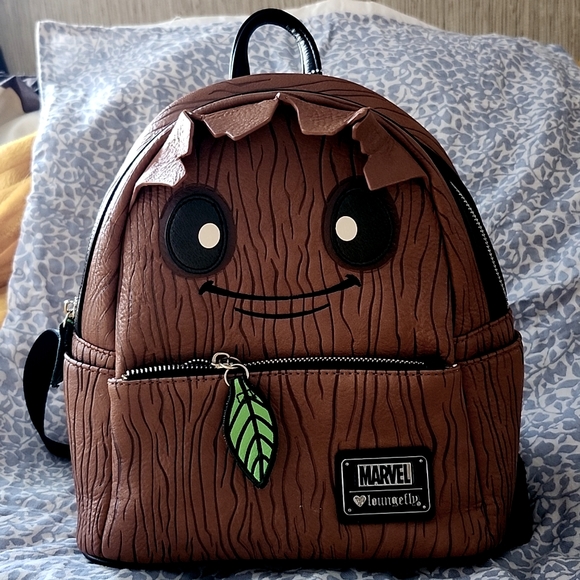 Disney | Accessories | Loungfly Marvel Baby Groot Backpack | Poshmark